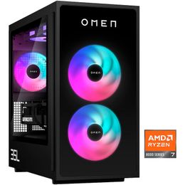 HP Gaming-PC »OMEN GT16-0083ng« schwarz 8x USB-A, 2x USB-C, 1x HDMI