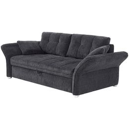 Jockenh&ouml;fer Schlafsofa &raquo;Leon, mit Schlaf- und Relaxfunktion&laquo; 3 Breiten und Farben w&auml;hlbar, inklusive Kissen schwarz Korpus: 100% Polyester;Kissen: 100% Polyester