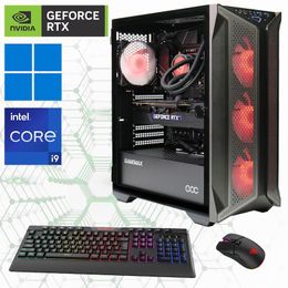 GAMEMAX Gaming-PC »Brufen C1 7275« DDR5-RAM, PCIe SSD Gen4, Windows 11 schwarz WLAN AX, ARGB-Beleuchtung Front, 1x PS/2, 2x USB 2.0, 2x USB 3.2...