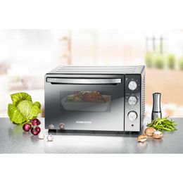 Rommelsbacher Minibackofen &raquo;BGS 1500&laquo; schwarz/silberfarben