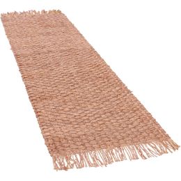 Paco Home Teppich »Skive 688« rechteckig 13 mm Höhe Wendeteppich, handgeflochten, Naturfaser, Boho-Style, auch als Läufer natur Obermaterial: 100%...