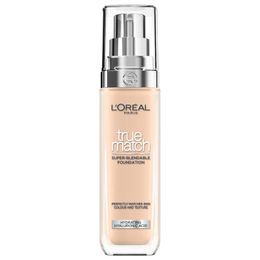 L'ORÉAL PARIS Foundation »True Match Foundation« Spendet Feuchtigkeit, mittlere Deckkraft, passt sich dem Hautton an. nude True Match Foundation...