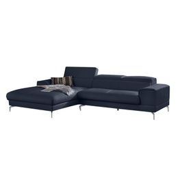 W.Schillig Ecksofa »piedroo, Designsofa mit tollem Sitzkomfort, bequem und elegant, L-Form« Kopfteilverstellung, wahlweise mit...