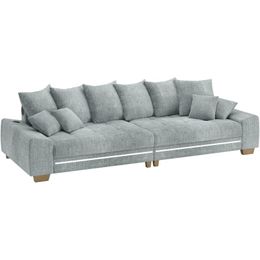 MR. COUCH Big-Sofa »Nikita II« RGB-LED, Bluetooth-Soundsystem, wahlweise mit Kaltschaum Dolce 14 silver