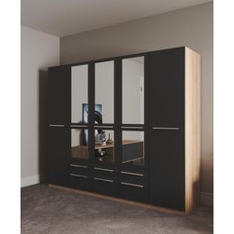Priess Kleiderschrank »Schrank Garderobe Wäscheschrank Barcelona in 5 Breiten« viel Stauraum, geräumige Schubkästen, mit Spiegel, MADE IN GERMANY...