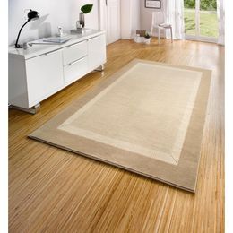 Hanse Home Teppich »Band« rechteckig 9 mm Höhe Kurzflor, weich, Läufer Größen, Wohnzimmer, Schlafzimmer, Esszimmer ivory Obermaterial: 100%...