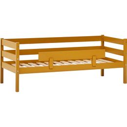 Hoppekids Einzelbett »ECO Comfort Kinderbett, Kiefer Massivholz, Jugendbett inkl. Rollrost« 70x160 cm, wahlweise in verschieden Farben/ Matratze/...