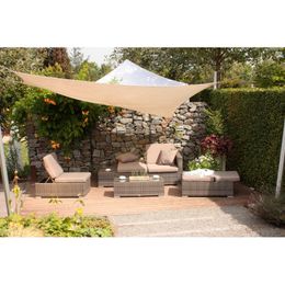 Garden Pleasure Gartenlounge-Set »Alcudia« Set hellgrau +