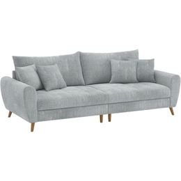 MR. COUCH Big-Sofa »Blackburn II« Mit Kaltschaumpolsterung bis 140 kg belastbar Dolce 14 silver