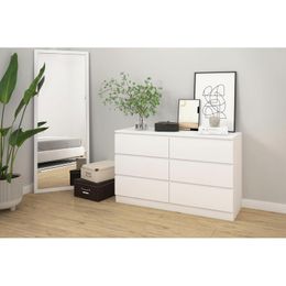 Inosign Sideboard »Daelan« Kommode, Breite 120 cm Weiß