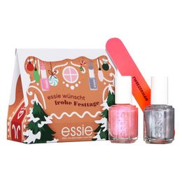 essie Nagellack-Set »Weihnachtsgeschenk 2024« mit natürlichen Inhaltsstoffen bunt Fingernagellack von essie