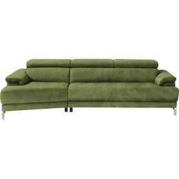 Egoitaliano Ecksofa »Soul, extravagantes Designsofa, Megasofa, super bequem, tolle Details« mit Trapez-Abschlußelement, inkl verstellbarer...