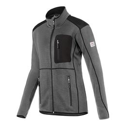 KÜBLER WORKWEAR Strickjacke Damen anthrazit/schwarz Form 1444 Größe M ; Kübler Workwear (1444 6339-9799-M)