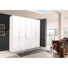 Wiemann Kleiderschrank »Loft« Glasfront Weiß/Weiß Glas