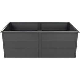 WESTMANN Hochbeet &raquo;Metall Hochbeet Primus XL&laquo; Anthrazit, 200x100x77 cm Anthrazit