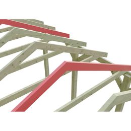 Skan Holz SKANHOLZ Carport-St&uuml;tzelement &raquo;Schneelasterh&ouml;hung&laquo; sk=3, 00kN/m&sup2; Gr&uuml;n