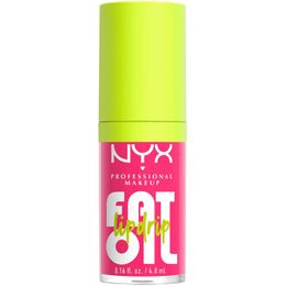 NYX Lipgloss »Professional Makeup Fat Oil lip Drip - Lippgloss« mit natürlichen Inhaltstoffen Missed Call Lippenpflege von NYX