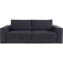 LOOKS by Wolfgang Joop 4-Sitzer »Looksv« Verwandlungssofa: aus Sofa wird Sofa mit 2 Hockern dunkelblau