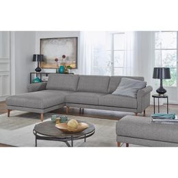 CREATION BY ROLF BENZ Ecksofa »CR.450, Designecksofa, Polsterecke, L-Form, 282/178 cm (B/T)« abgerundete Armlehne Schnecke, modern Landhaus, Leder...