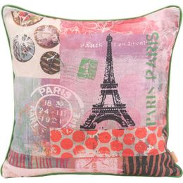 HOCK H.O.C.K. Dekokissen »Lieblingsstädte PARIS« mit Paris-Motiv rosa/lila/mauve + bedruckt Obermaterial: 100% Polyester B/L: 45 cm x 45 cm