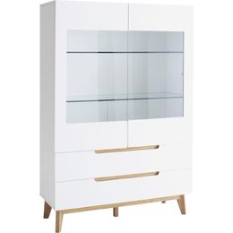 MCA furniture Highboard »Cervo« Breite ca. 107 cm weiß matt