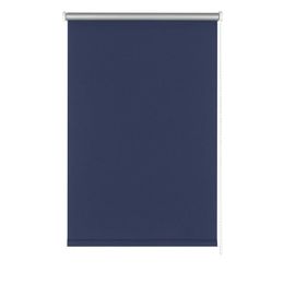 Gardinia Rollo &raquo;Seitenzugrollo Thermo energiesparend&laquo; abdunkelnd mit Bohren Schrauben, Thermo R&uuml;ckseite blau Obermaterial: 100% Polyester 160 cm