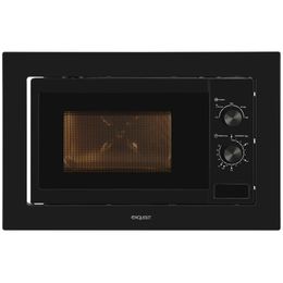 Exquisit Einbau-Mikrowelle &raquo;EMW10-020&laquo; Mikrowelle 1300 W schwarz