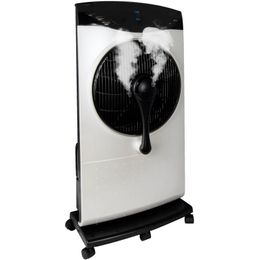 Sonnenkönig SONNENKÖNIG Standventilator »Air Fresh 5S, Leistung 100W, LED-Display, Ionisator, 9h Timer, « Fernbedienung, 3 Ventilationsstufen, 4.6L Wassertank...