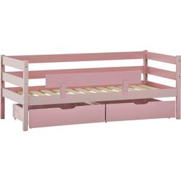 Hoppekids Einzelbett »ECO Comfort Kinderbett, Kiefer Massivholz, Jugendbett inkl. Rollrost« 70x160 cm, wahlweise in verschieden Farben/ Matratze/...