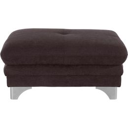 COTTA Hocker &raquo;Enterprise&laquo; braun Struktur (100% Polyester );Chenille (90% Polyester; 10% Polyamid )