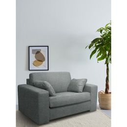 Home Affaire Sessel &raquo;Roma Matratzenh&ouml;he 140cm&laquo; Dauerschlaffunktion, mit Unterfederung, Liegema&szlig;e ca 83x198 cm grau 100% Polyester