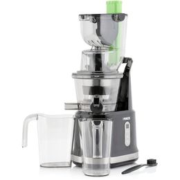 Princess Entsafter »202045« 200 W Easy Fill Slow Juicer – Extra großer Fülltrichter – Hoher Saftertrag silberfarben