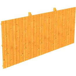 Skan Holz SKANHOLZ Carport-Rückwand aus Deckeschalung 20x120mm Eiche hell