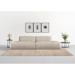 Trendmanufaktur Big-Sofa »Braga, toller Sitzkomfort, Designsofa« in moderner Optik, mit hochwertigem Kaltschaum dove 0