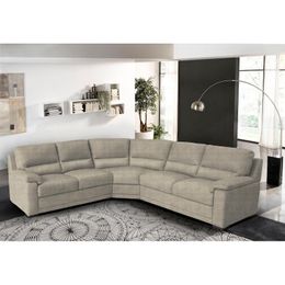 Egoitaliano Ecksofa »Doris, modernes Designerecksofa in hochwertigen Microfaserqualitäten« edle Detailverarbeitung, wahlweise fleckenabweisend oder...