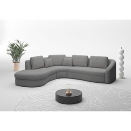 Sit & More SIT&MORE Ecksofa »Jazz L-Form« In weiteren Größen erhältlich grey