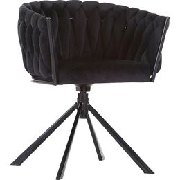 GUTMANN FACTORY Drehsessel schwarz