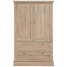 Home Affaire Drehtürenschrank »Binz, Wäscheschrank, Mehrzweckschrank, skandinavischer Landhausstil« B/H/T ca. 84/130/35 cm, viele...