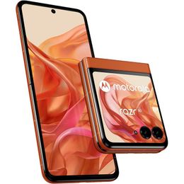Motorola Smartphone »razr 50« Spritz Orange Spritz Orange Akku-Power für einen ganzen Tag