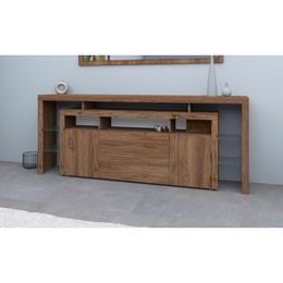 borchardt Möbel BORCHARDT MÖBEL Sideboard »Rosario« Breite 220 cm Vintage eichefarben 0