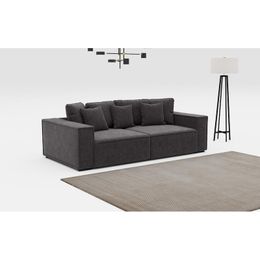 Inosign Big-Sofa »Surf« mit 7 Kissen, gemütlicher Sitzkomfort Black