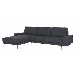 Creation BY ROLF BENZ Ecksofa &raquo;CR.450, Designecksofa, Polsterecke, L-Form&laquo; Armlehne breit und niedrig, Alugussf&uuml;&szlig;e in umbragrau, Breite 294 cm grau 