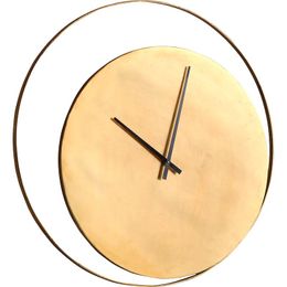 GUTMANN FACTORY Wanduhr »Moda« goldfarben Große Wanduhr in tollem Design