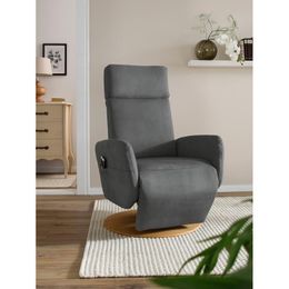 Sit & More sit&more TV-Sessel &raquo;Kobra&laquo; wahlweise mit 2 Motoren, 2 Motoren und Akku oder mit 2 Motoren grau Webstoff (100% Polyester);Luxus-Microfaser Euphoria (