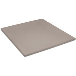 Cinderella Spannbettlaken &raquo;Topper-Spannbettlaken (bis 15 cm)&laquo; Elastizit&auml;t f&uuml;r ein glatt bezogenes Bett, bis 15cm H&ouml;he taupe Obermaterial: 100%...
