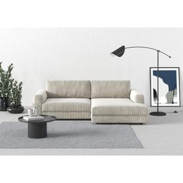 Trendmanufaktur Ecksofa »Bourbon, Mega Designsofa mit tollem Sitzkomfort, Breite 250cm, L-Form« extra tiefe Sitzfläche, wahlweise mit...