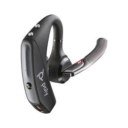 Poly Wireless-Headset »Bluetooth Headset Voyager 5200 ohne Ladeetui« Bluetooth Schwarz Tragekomfort rund um die Uhr – nicht nur im Büro