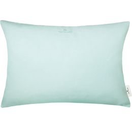 Tom Tailor HOME Dekokissen »Dove Signature« mit Paspel, Kissenhülle ohne Füllung, 1 Stück hellgrün/jade + unifarben Obermaterial: 63% Polyester,...