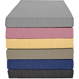 Kum Spannbettlaken &raquo;Polycotton Spannbetttuch&laquo; grau Polycotton, Obermaterial: 52% Baumwolle, 48% Polyester
