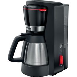 Bosch Filterkaffeemaschine »MyMoment TKA6M273« 1, 1 l Kaffeekanne Papierfilter 1x4 für 8-12 Tassen, Aroma intense, Entkalkungsprogramm,...